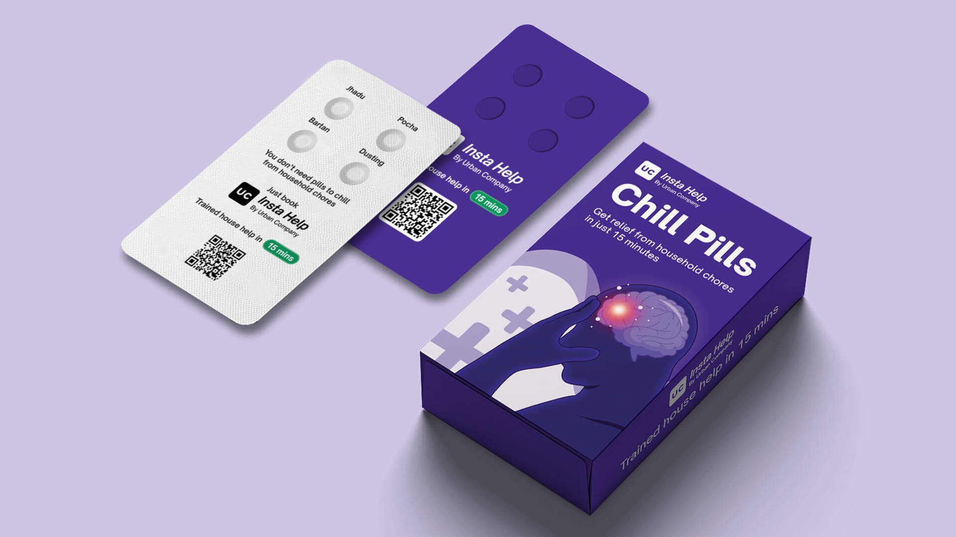 Urban Company: Chill Pills • Ads of the World™ | Part of The Clio Network