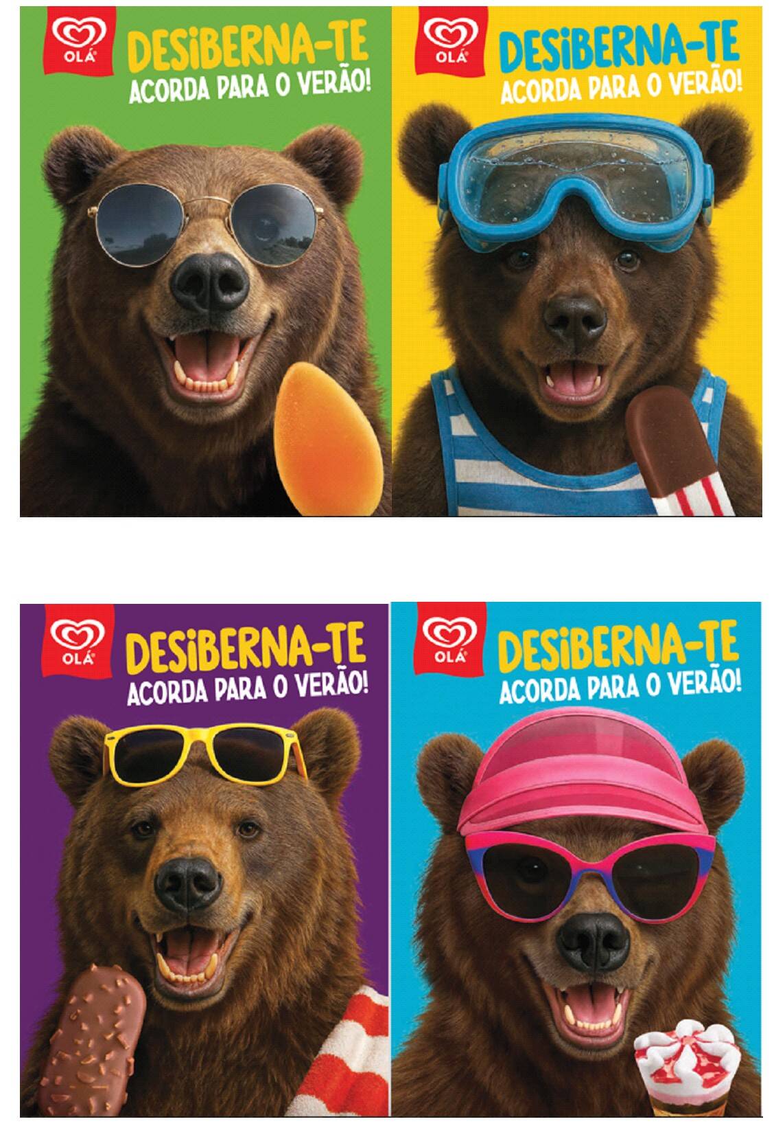 Olá: Unhibernate yourself. Wake up to Summer! • Ads of the World ...