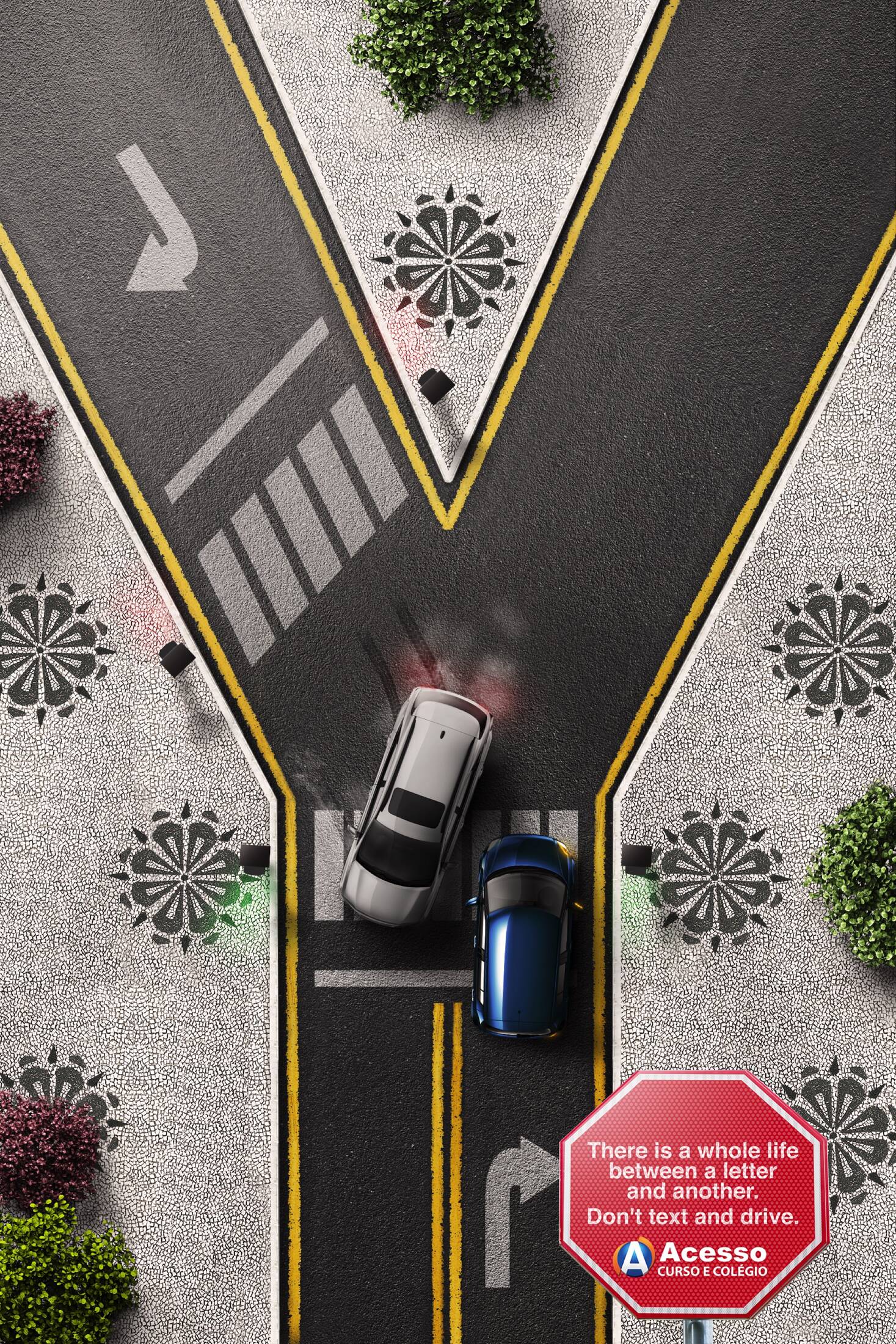 Acesso: Don't text and drive • Ads of the World™ | Part of The Clio Network