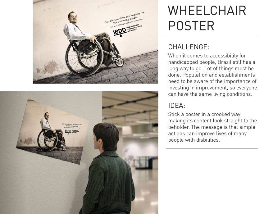 IBDD: Wheelchair • Ads of the World™ | Part of The Clio Network