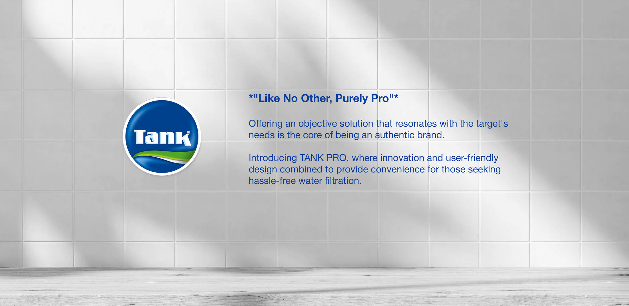 tank water: TANK PRO .. PURELY PRO Campaign • Ads of the World™ | Part ...