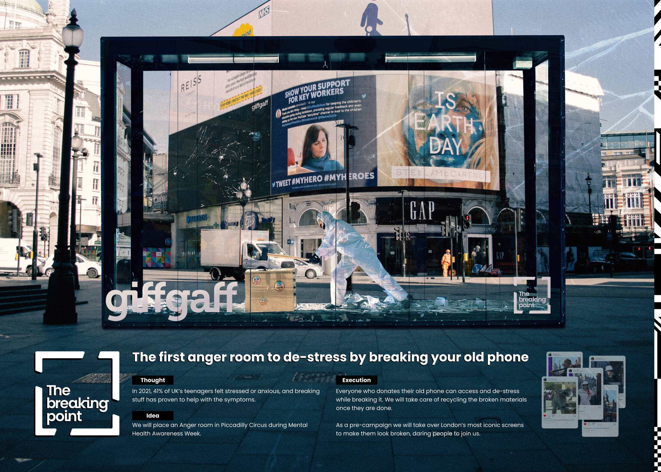 giffgaff: The Breaking Point • Ads of the World™ | Part of The Clio Network